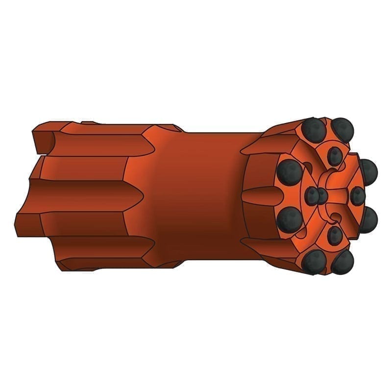 Brunner & Lay T45 Retrac Drop Center Button Bit | BTE Mid-Western ...